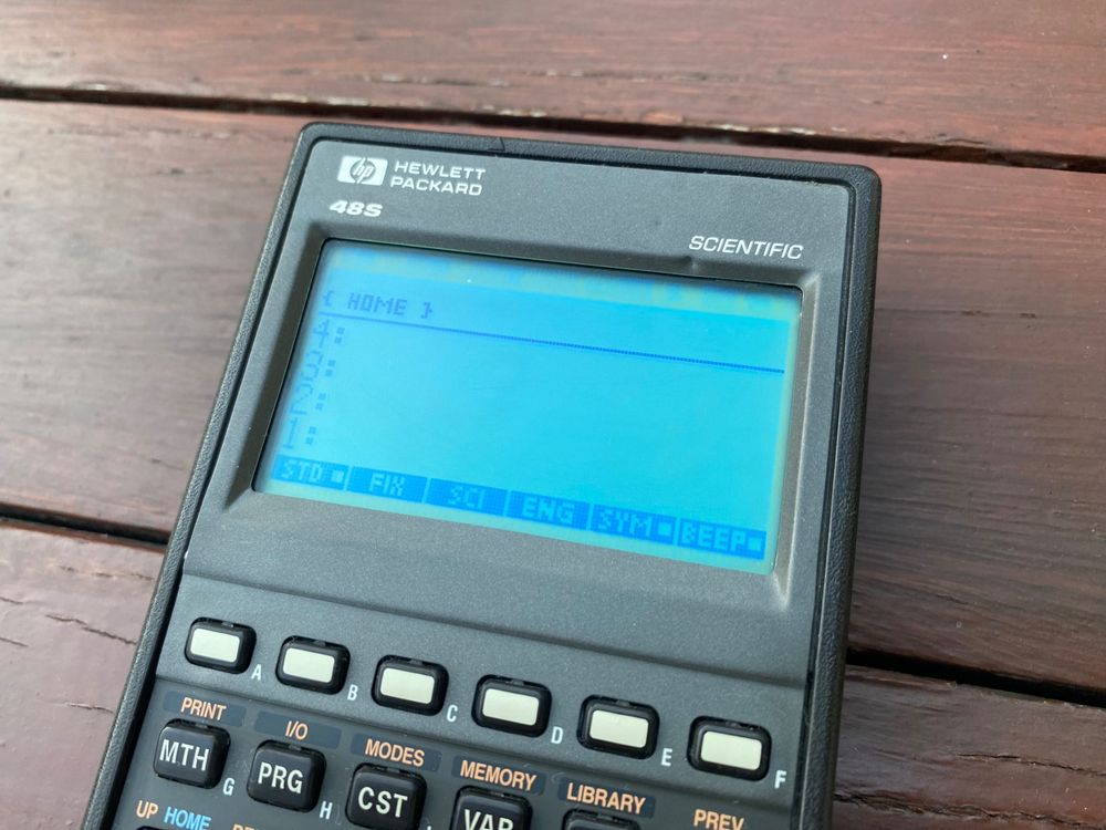HP 48s Scientific Calculator | Kaufen auf Ricardo