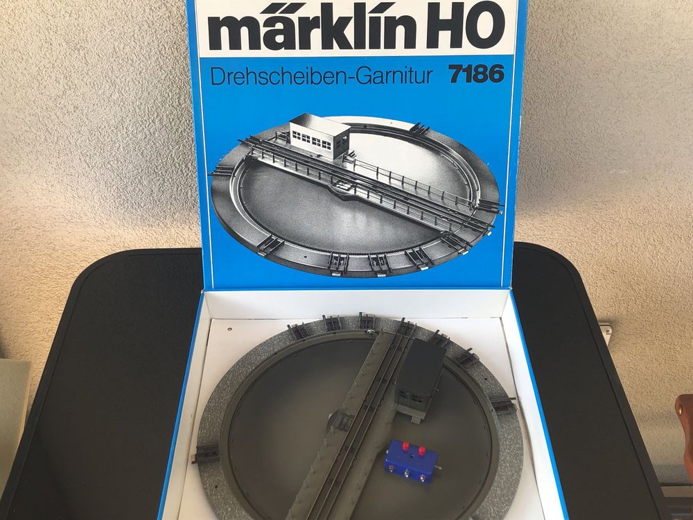 Marklin 7186 Elektro Drehscheibe HO/WS für M-Gleis | Kaufen auf Ricardo