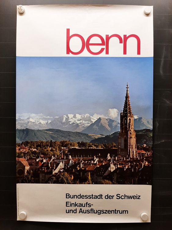 Plakat "Bern Bundesstadt der Schweiz" | Kaufen auf Ricardo