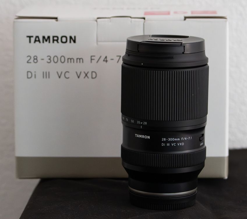 Tamron 28-300 F/4-7.1 Di III VC VXD Sony E, Garantie (Neu (gemäss ...