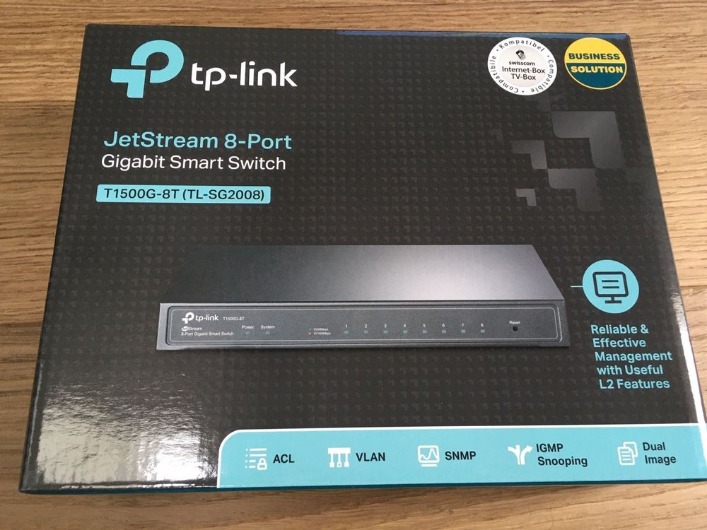 Ethernet Switch tp-link 8-Port - neuf (Neu und originalverpackt) in ...