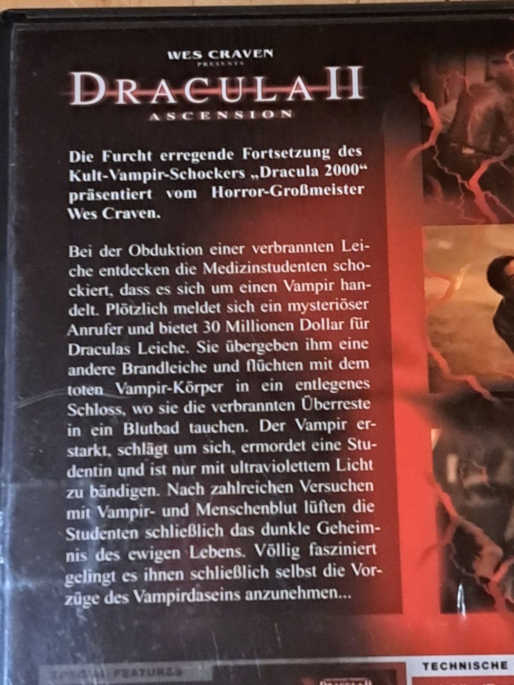 DVD Dracula II Ascension von Patrick Lussier Jason Scott Lee (Gebraucht ...