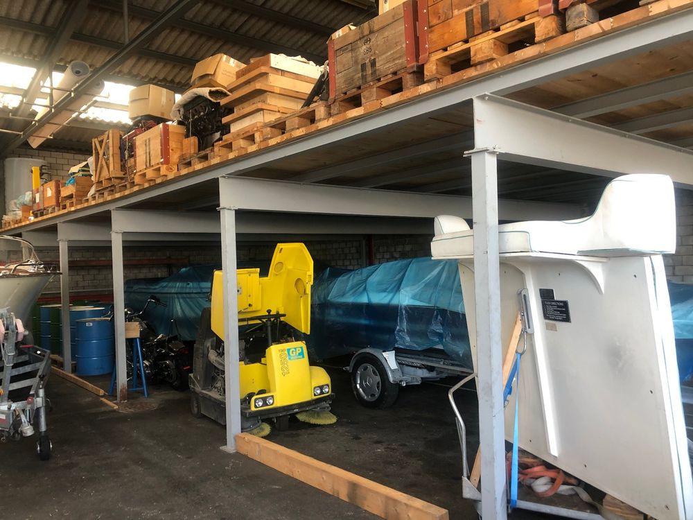 Zwischenboden Podest Lagerbühne Plattform 6.8 x 16m | Kaufen auf Ricardo