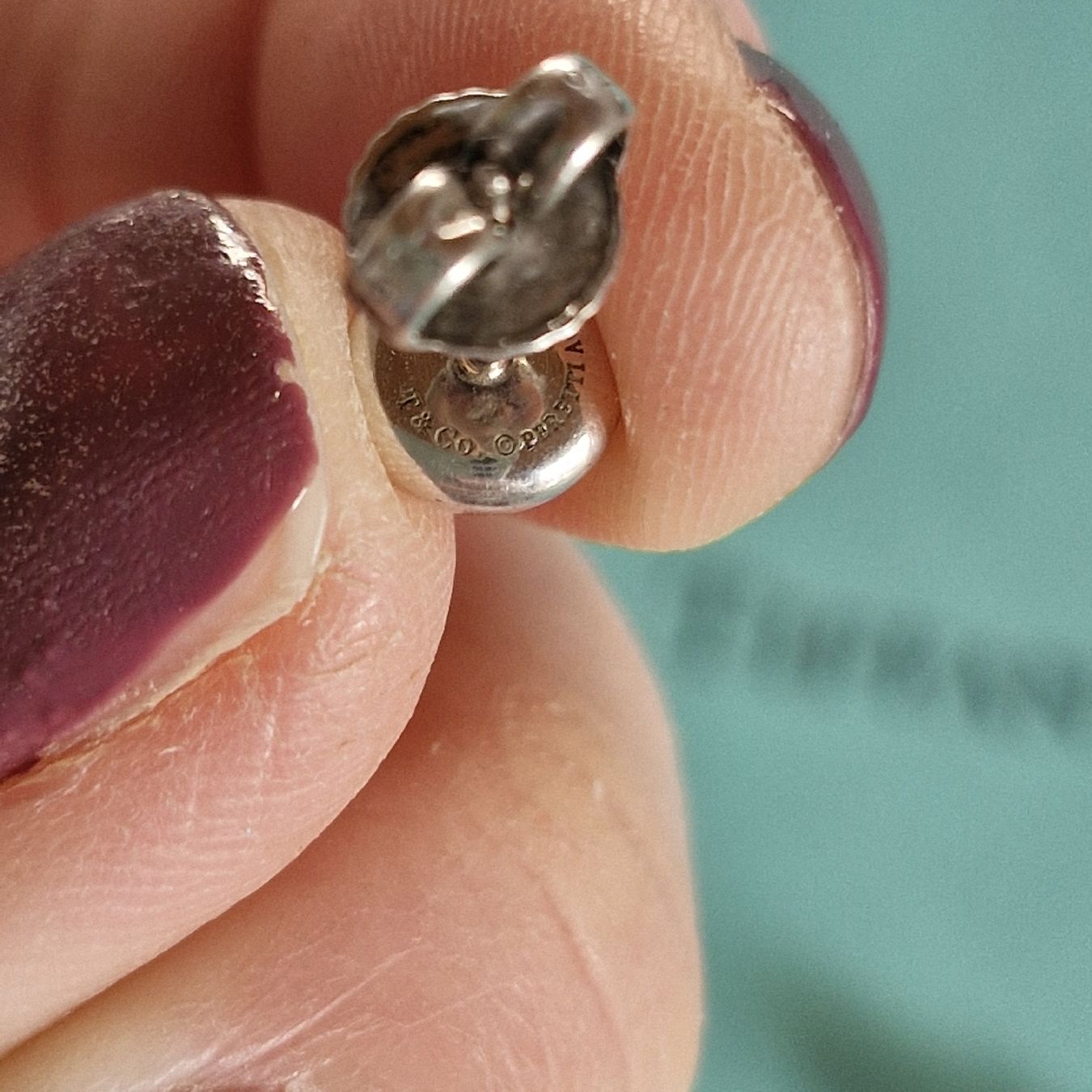 Tiffany & Co. Türkis Ohrstecker by the Yard 🩵 (Gebraucht) in Forch für ...