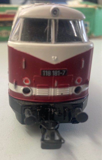 H0 Diesellok DR 118 181-7, Gleichstrom, Deutsche Reichsbahn (Gebraucht ...