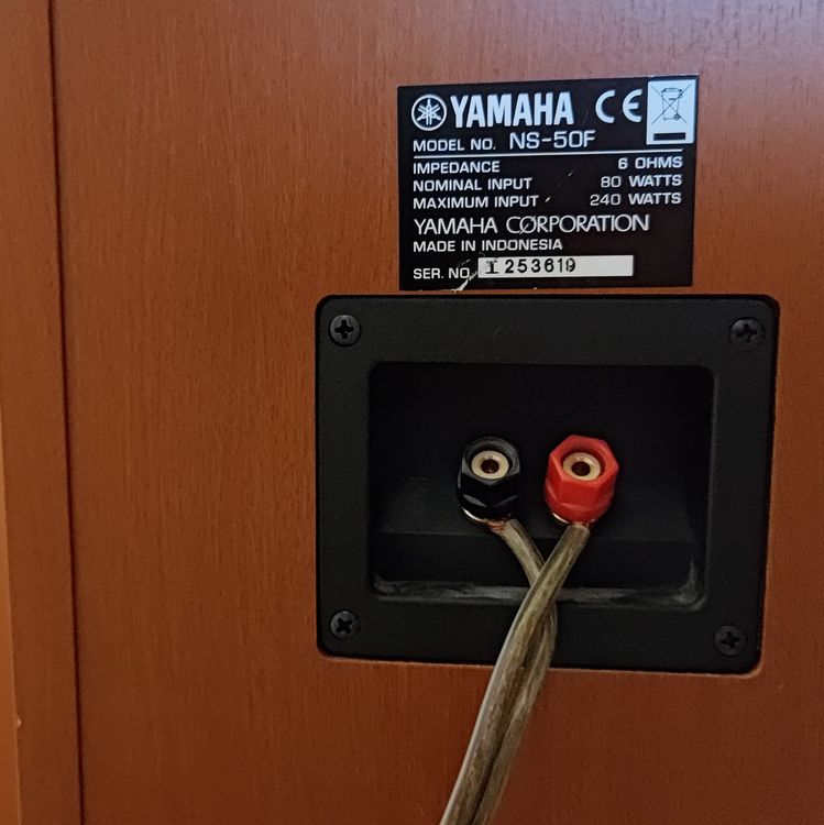 Yamaha NS-50F Kirsche (Gebraucht) in Lenzburg für CHF 45 – nur Abholung auf Ricardo kaufen