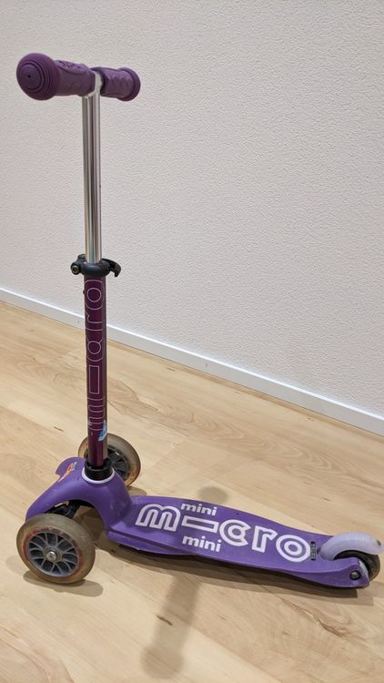 Kinder Microscooter, Mini Micro Deluxe 3 in 1, lila | Kaufen auf Ricardo