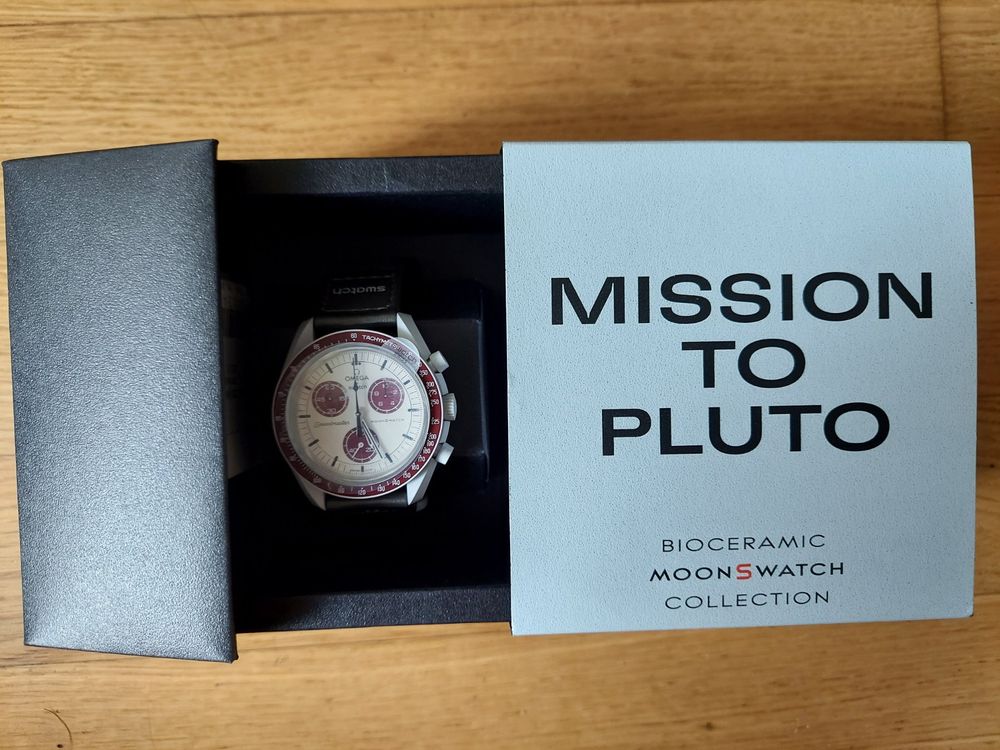 Omega X Swatch Moonswatch Mission to Pluto | Kaufen auf Ricardo