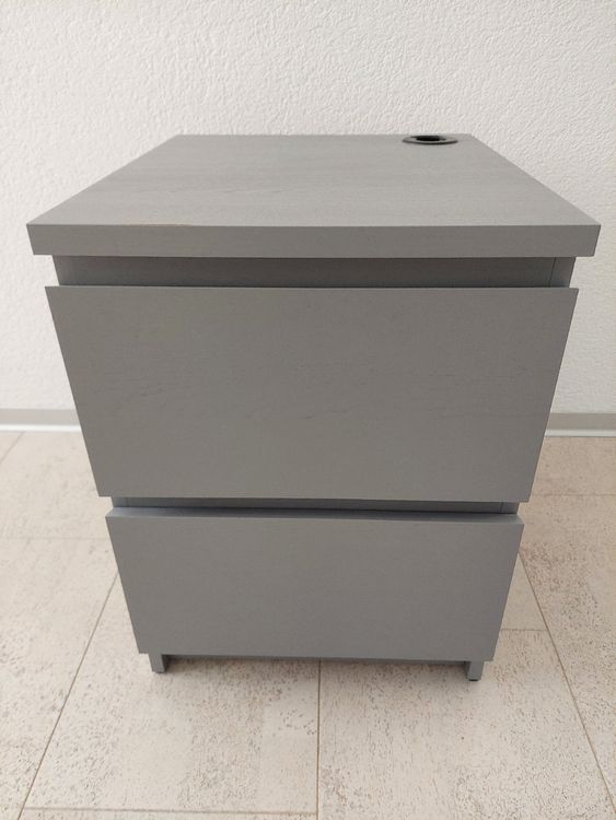 MALM Kommode / Nachttischli mit 2 Schubladen von IKEA (Gebraucht) in Grafenried für CHF 5 – nur ...