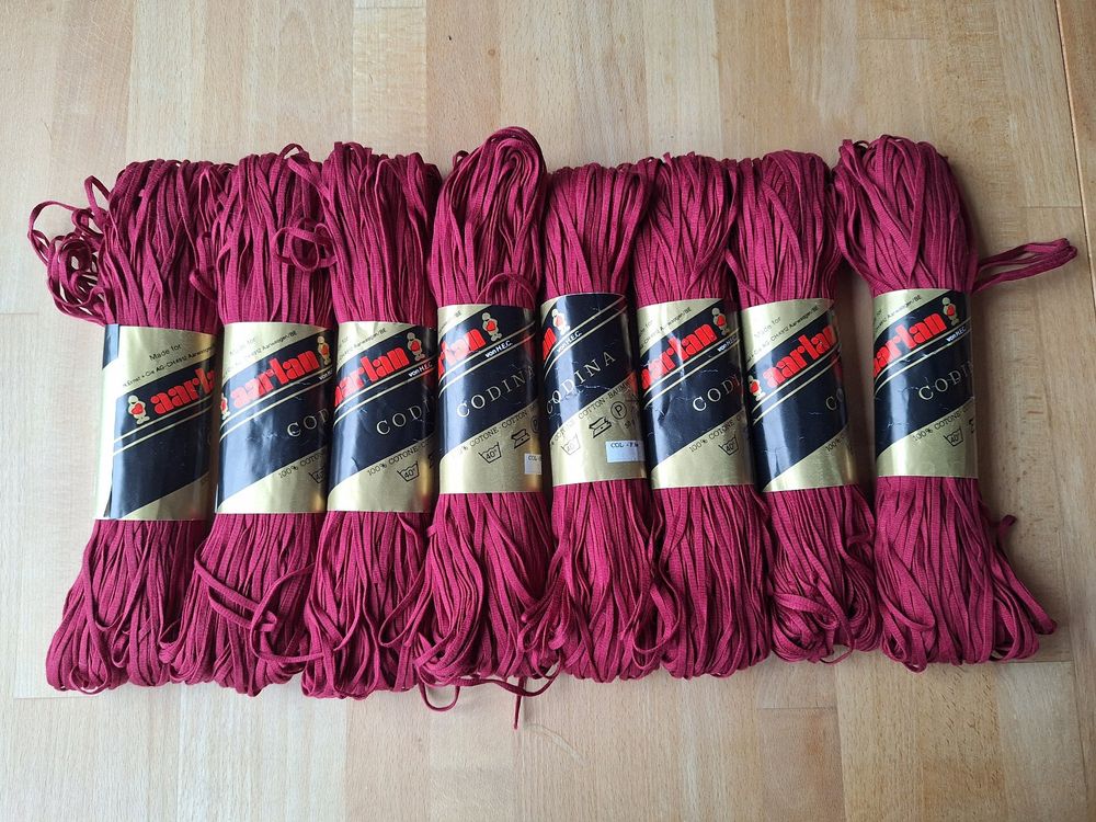 Garn, Textilgarn, Stoffgarn Codina brombeer/pink, Baumwolle | Kaufen ...