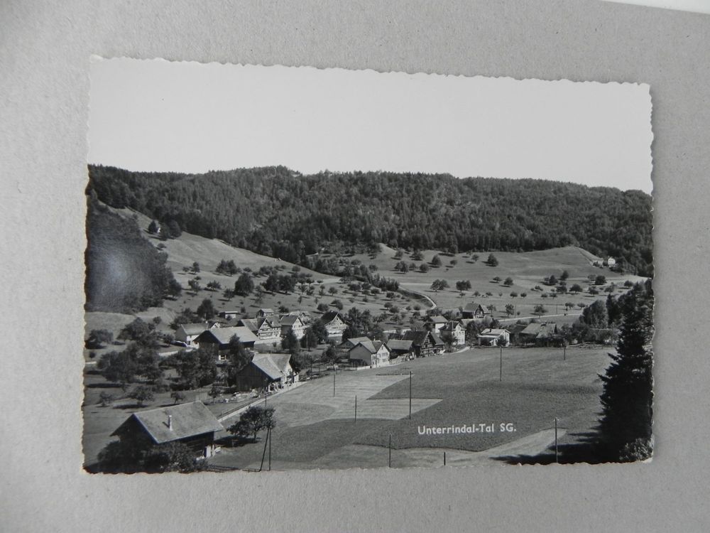 Karte Unterrindal Tal St Gallen Sg 1955 Kaufen Auf Ricardo