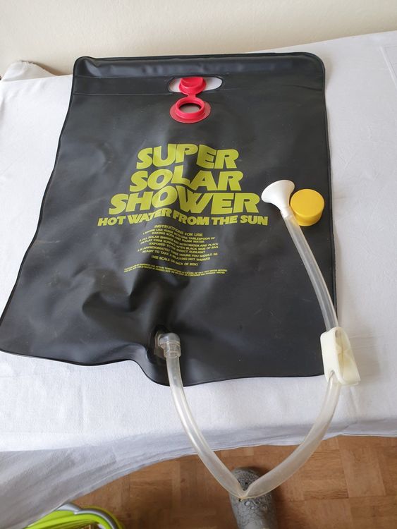 Solar Dusch-Sack "Super Solar Shower" | Kaufen auf Ricardo