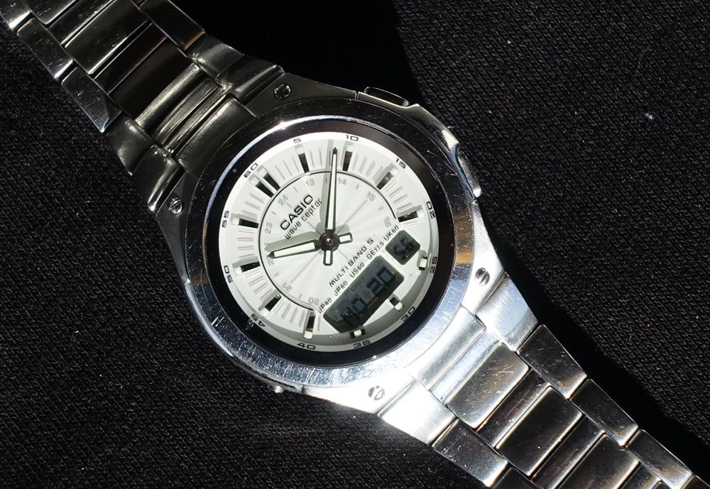 CASIO wave ceptor WVA-M150DE Solar-Funk-Armbanduhr | Kaufen auf Ricardo
