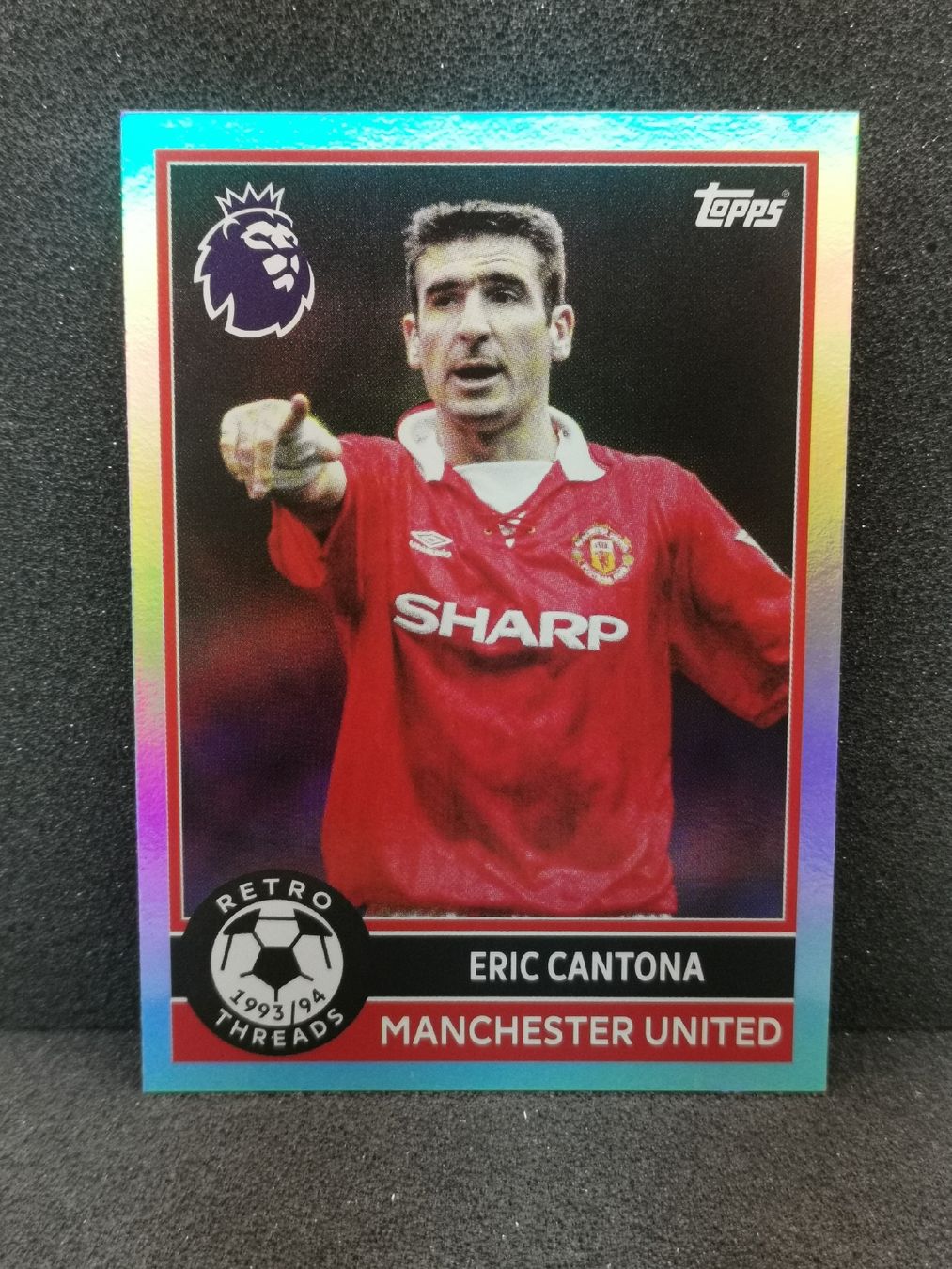 Topps Premier league 2025 /26 Eric Cantona Retro Threads (Gebraucht) in ...
