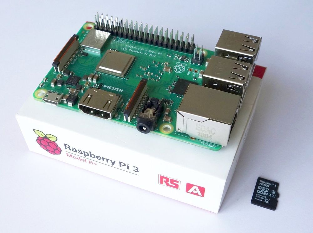 Raspberry Pi 3 Model B+ inkl. 16GB SD Karte (Gebraucht) in Bülach für ...
