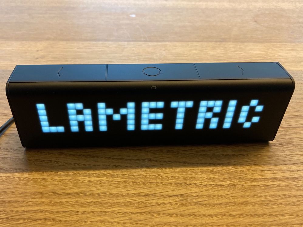 LaMetric Time Smart Display | Kaufen auf Ricardo