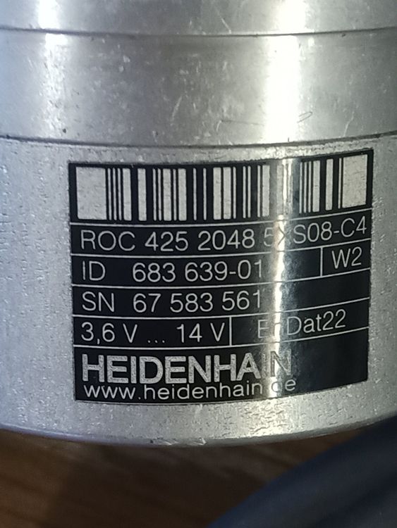Heidenhain Drehgeber ROC 425 EnDat2.2 inkl. Kabel (Gebraucht) in ...