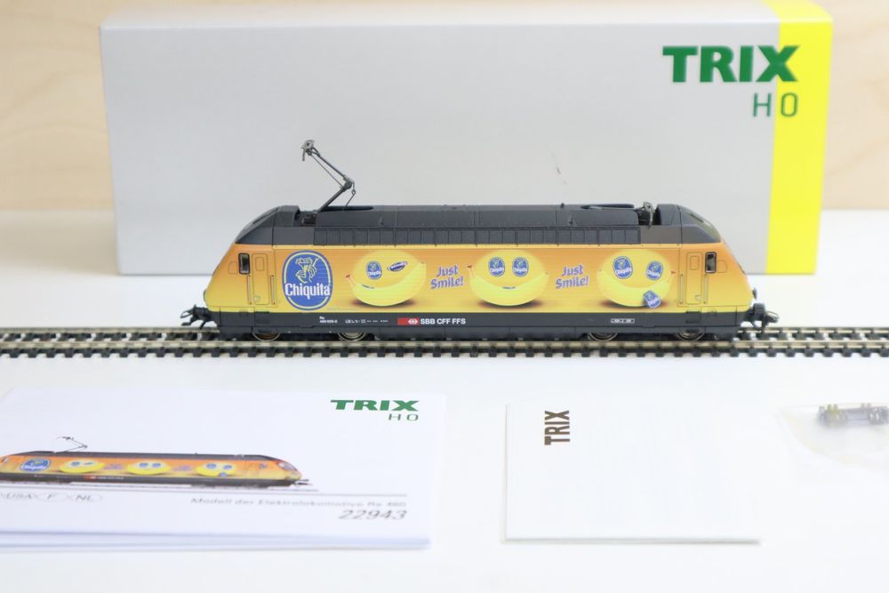 Trix SBB Re 460 Chiquita E-Lok Nr. 22943 - MFX + Sound (Neu (gemäss ...
