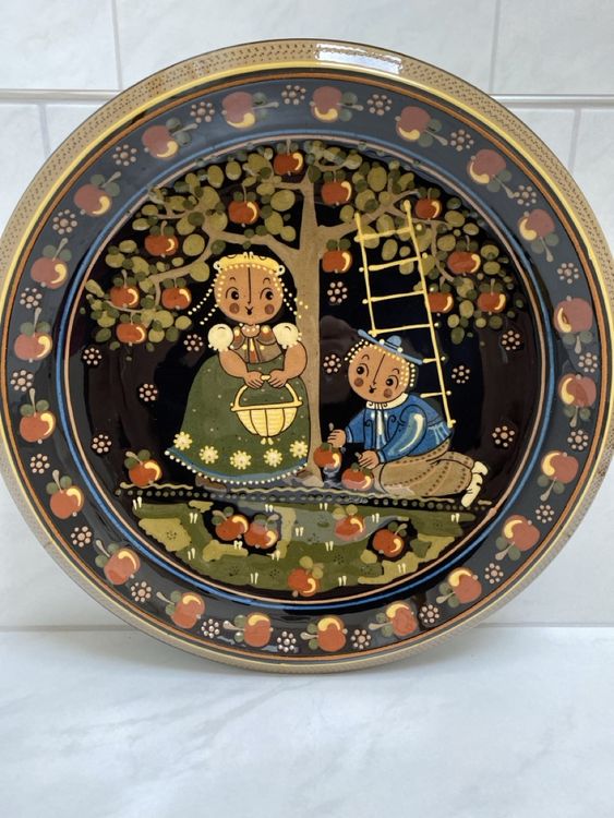 Keramik, Willy Aebi , Hasle BE , grosser Teller. | Kaufen auf Ricardo