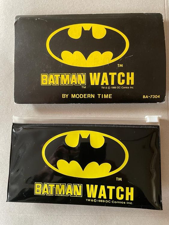 Batman Watch, Original Uhr 1989 (Gebraucht) in Schwerzenbach für CHF 49 ...