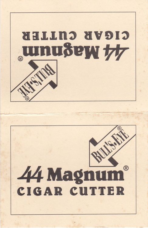44 Magnum Zigarrenschneider Bull's-Eye - Cigar Cutter (Gebraucht) in ...