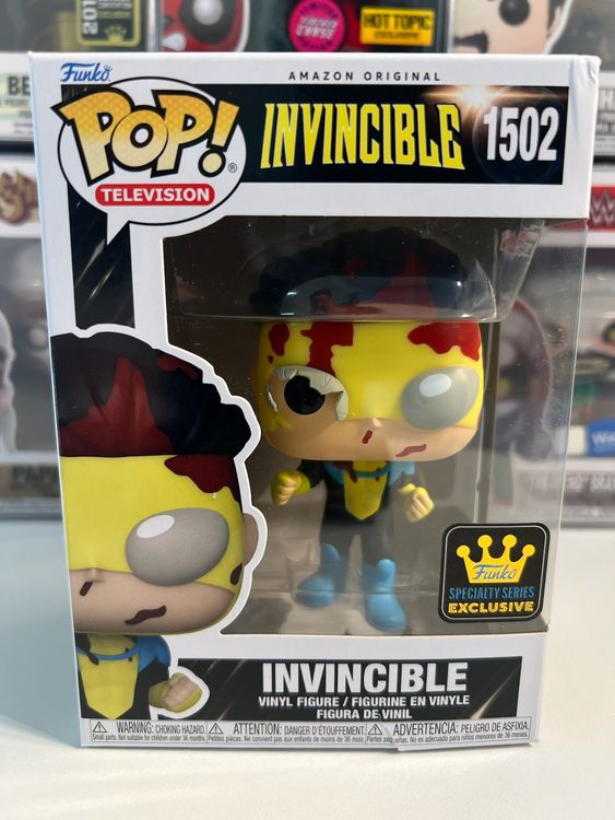 Funko POP! Invincible - Invincible (Bloody) Edition Limitée (Neu und ...