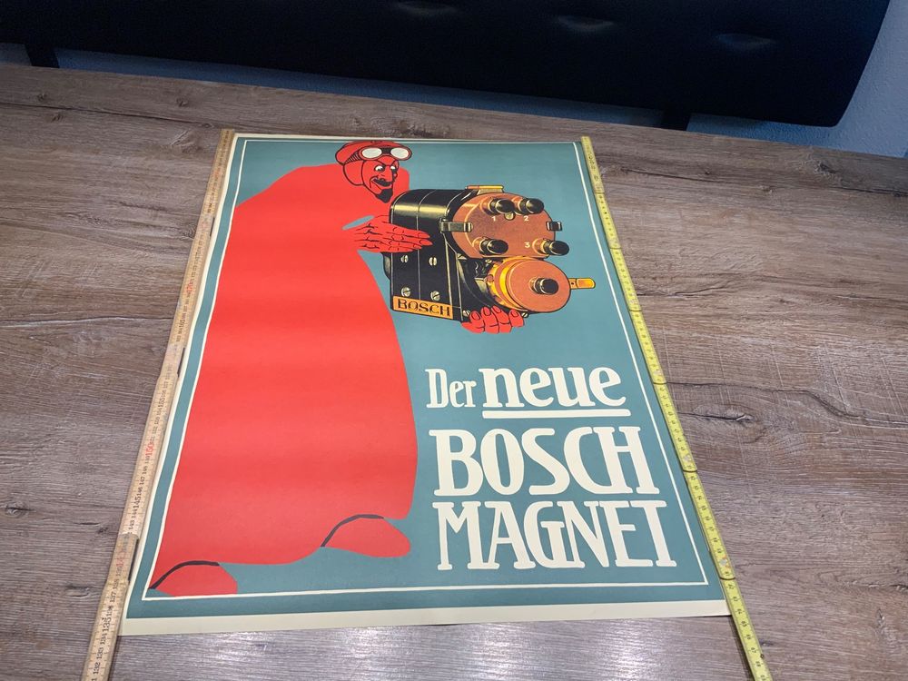 Älteres Der neue Bosch Magnet Plakat | Kaufen auf Ricardo