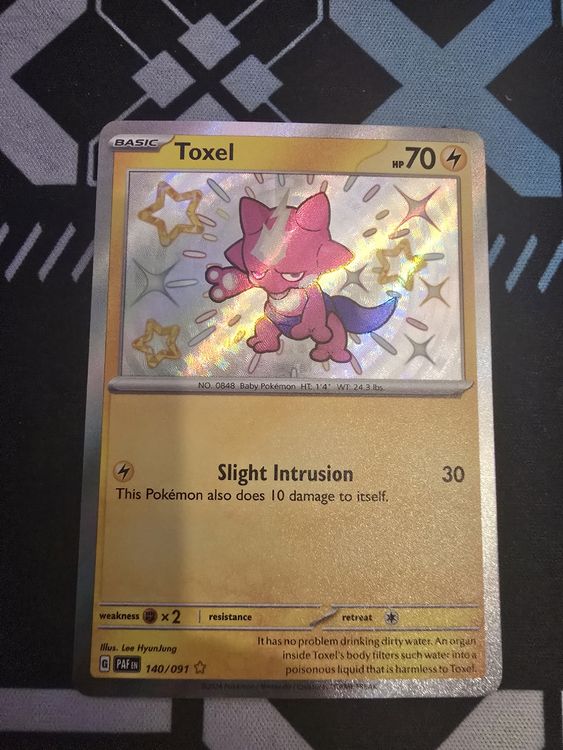 Carte Pokémon Toxel 140/091 - État neuf, rare! Super! (Neuf (Voir ...