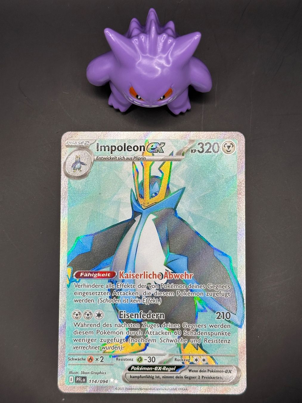 Pokémon Fatale Flammen - Impoleon ex PFL 114 DE (Neu (gemäss ...