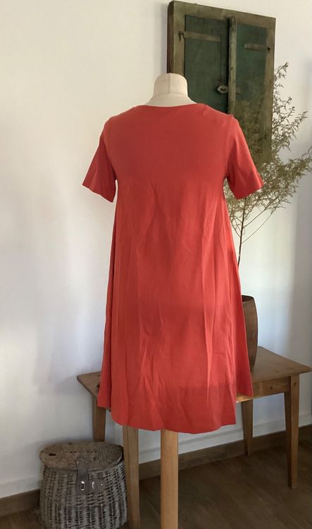 Cos tolle Tunika Kleid rot–orange Gr.S | Kaufen auf Ricardo