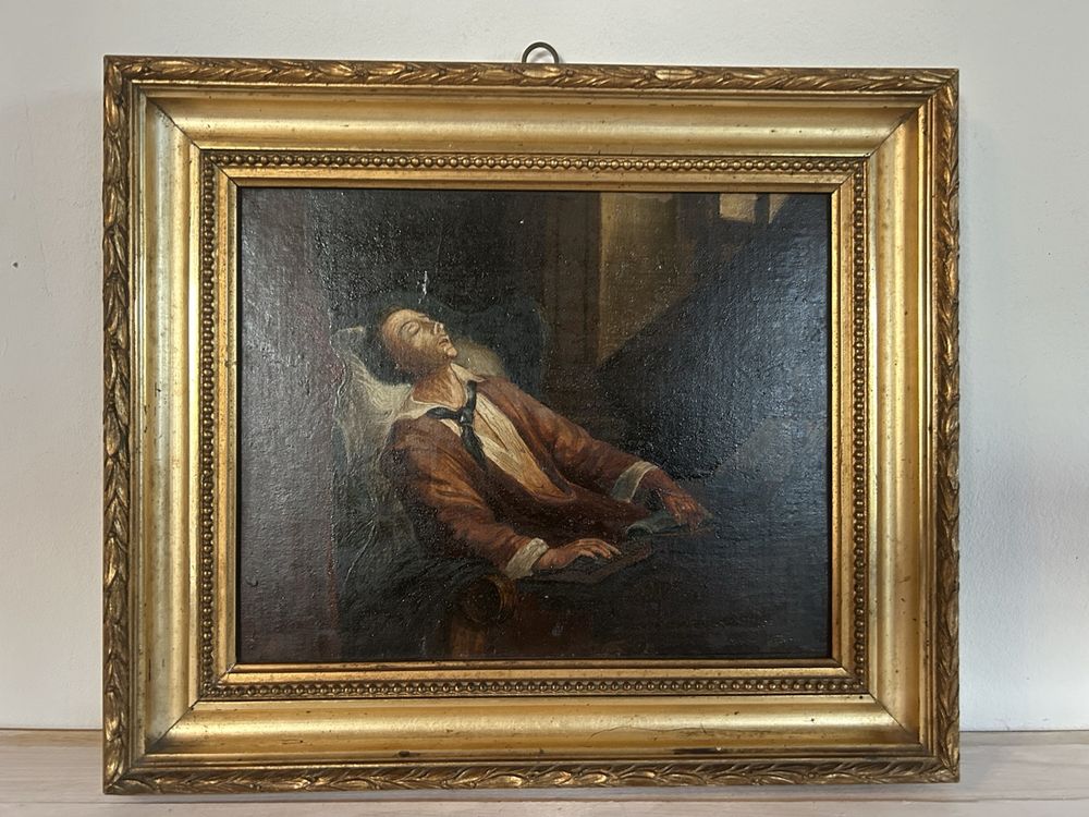Ölgemälde, gerahmt, signiert, Paul Peters 1874 (Gebraucht) in Riedholz ...