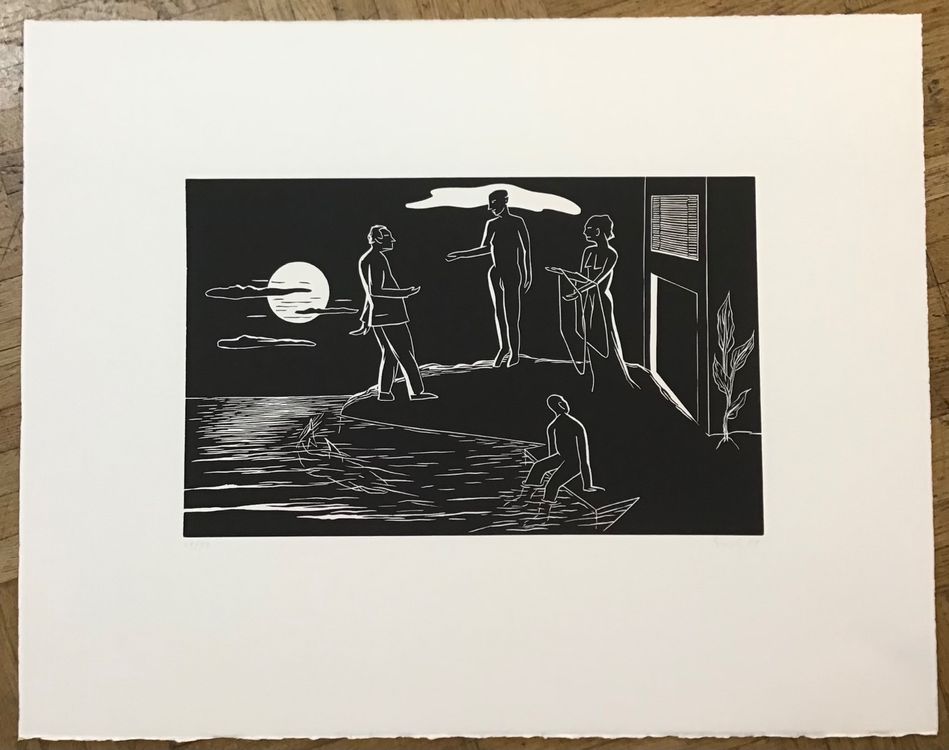 Peter EMCH (1945) Lithographie Handsigniert | Kaufen auf Ricardo
