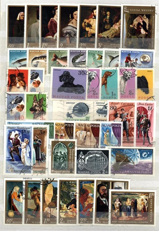 UNGARN Sammlung auf 10 Seiten ab 1967-73 (AZ777) | Kaufen auf Ricardo