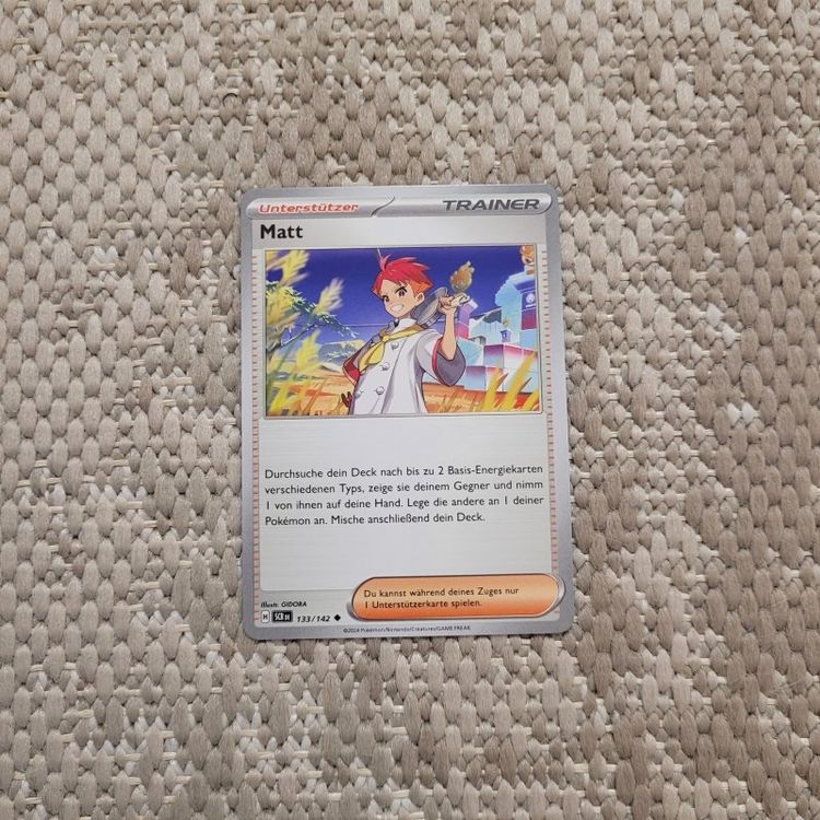 Pokemon Trainer Karte - Matt (Neu (gemäss Beschreibung)) in ...