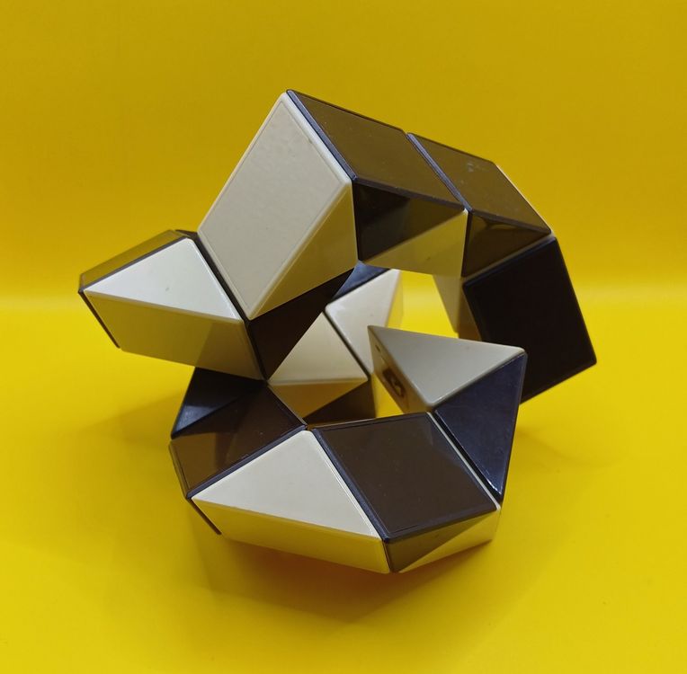 Vintage POLITOYS Rubik's Cube SNAKE Puzzle 70er Abstrakt | Kaufen auf Ricardo