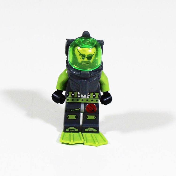LEGO Minifigur TAUCHER Atlantis Diver 5 Ace Speedman (Gebraucht) in ...