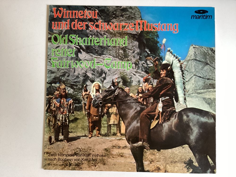 Winnetou LP - Schwarze Mustang (Gebraucht) in Gutenswil für CHF 5 – mit Lieferung auf Ricardo kaufen