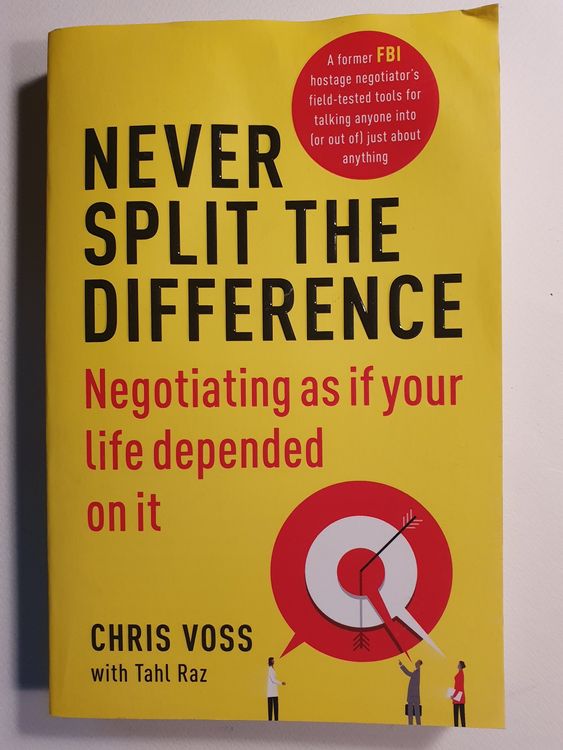 Never Split The Difference - Chris Voss | Kaufen auf Ricardo