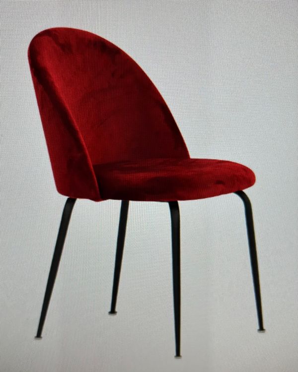 Stuhl samt rot wie neu (Gebraucht) in Adliswil für CHF 45 – nur Abholung auf Ricardo kaufen