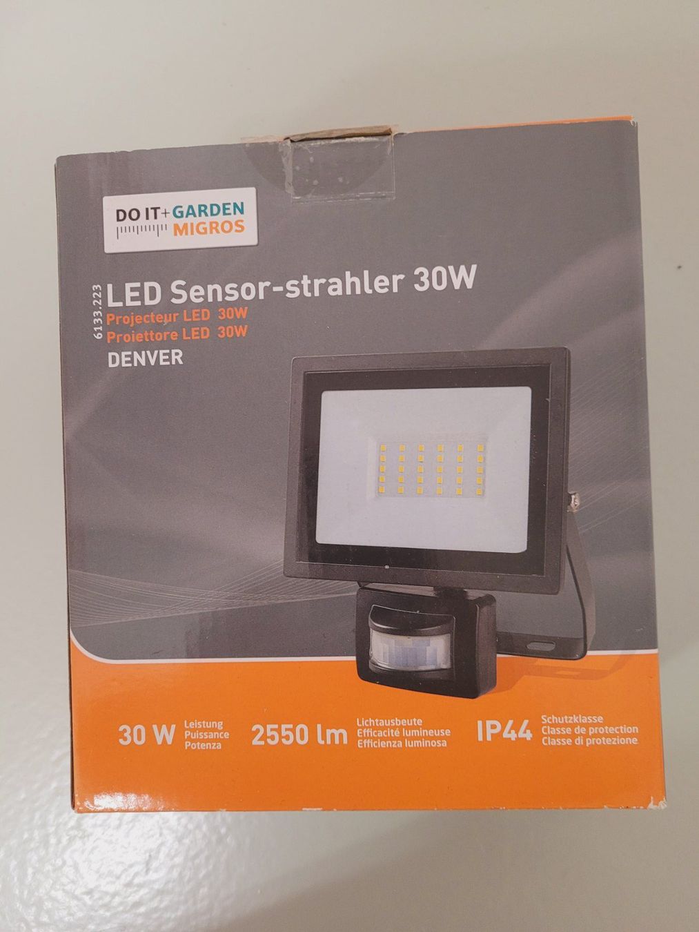 LED-Sensor-Strahler 30 W – Art. 6133.223 – Aussenbeleuchtung (Neu und ...