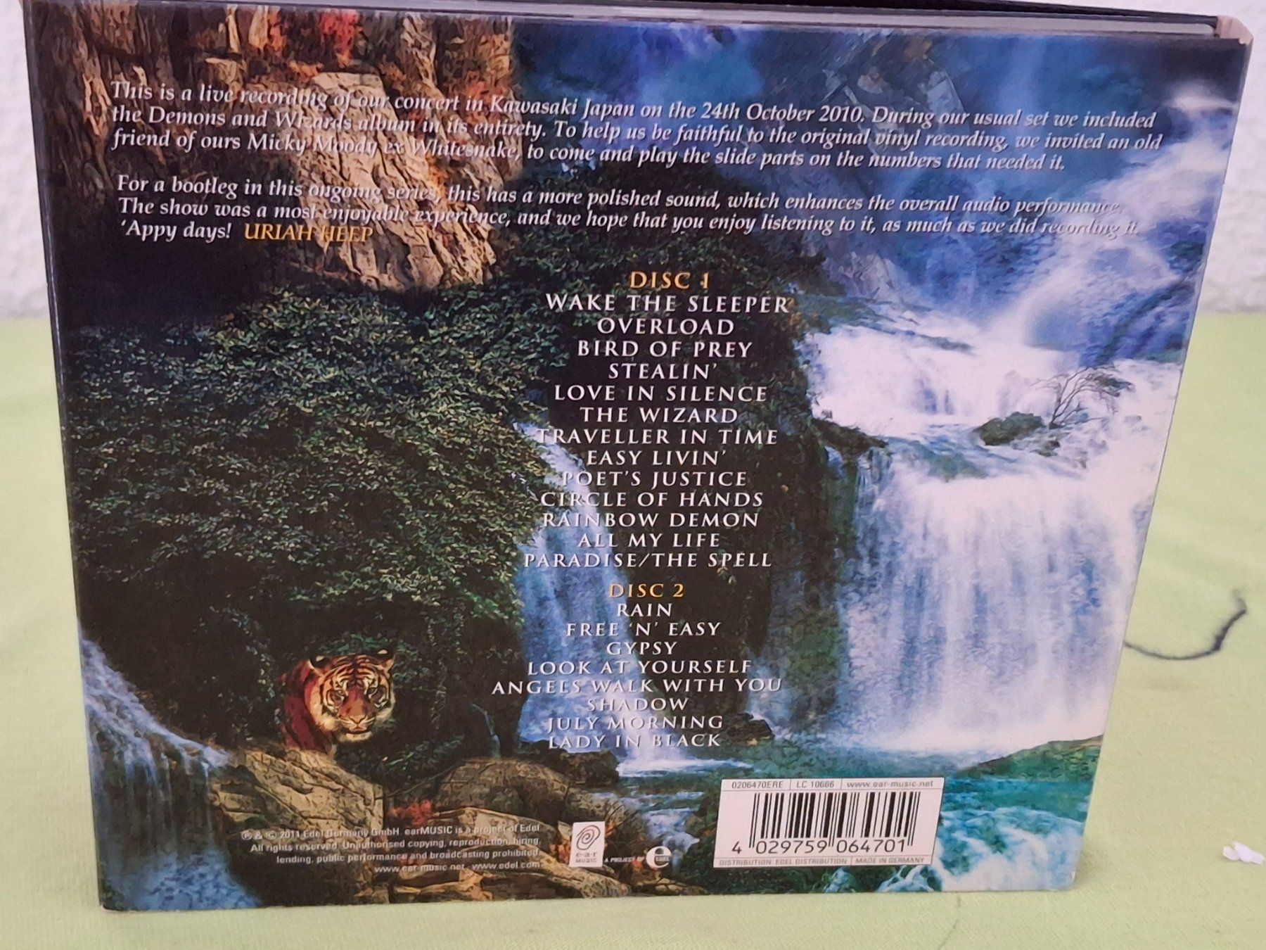 2CD Uriah Heep - Official Bootleg Vol.3 Live in Kawasaki (Gebraucht) in ...