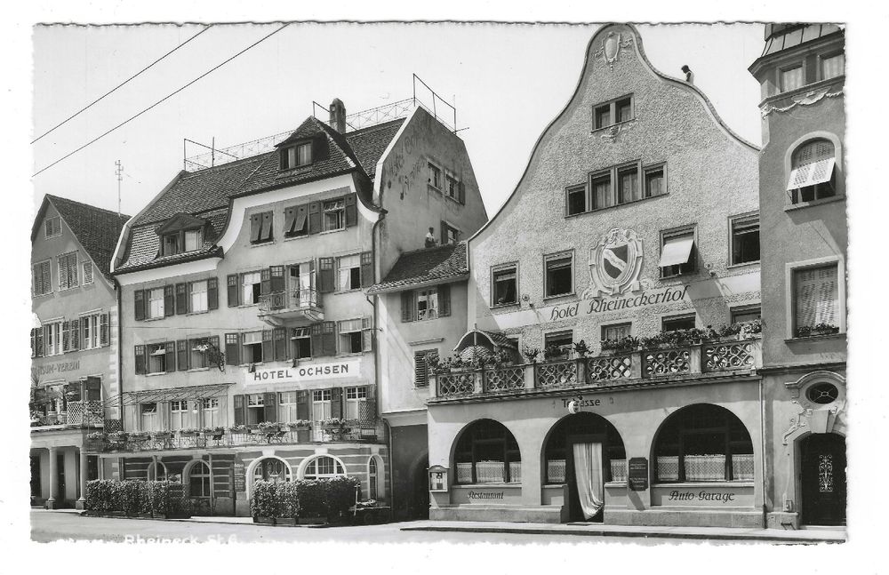 Postkarte "Rheineck Bahnhofstrasse" | Kaufen auf Ricardo