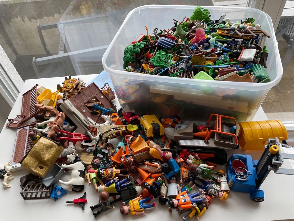 Playmobil unsortiert, ganz viele Teile | Kaufen auf Ricardo