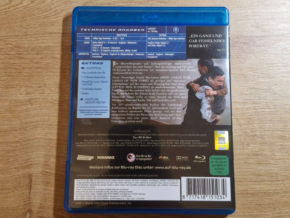 There will be Blood (2007) Bluray (Gebraucht) in Pfungen für CHF 5 ...