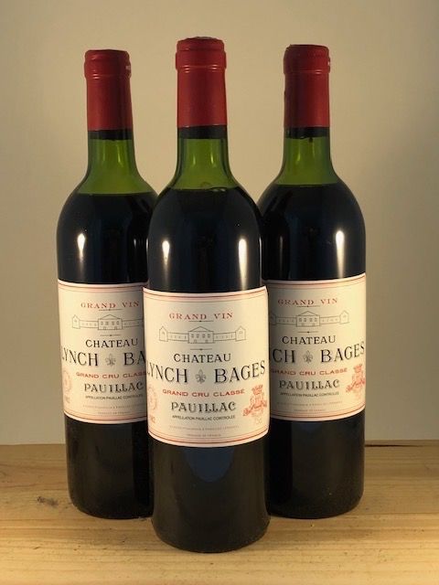 3 Fl. Chateau Lynch Bages, 1982 (Neu und originalverpackt) in Muri AG ...