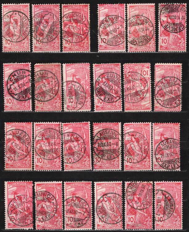 UPU 1900 Rasierklingenstempel (Gebraucht) in Vilters für CHF 12 – mit Lieferung auf Ricardo kaufen