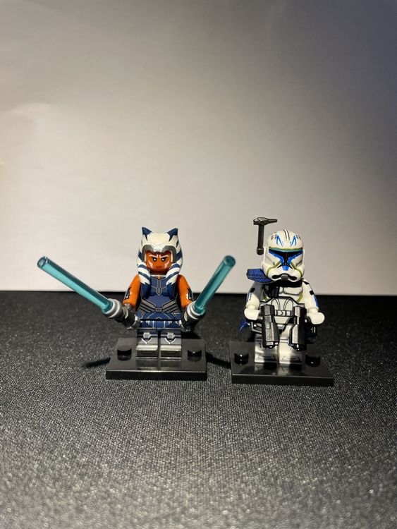 Lego Star Wars Ashoka Tano Captain Rex Phase 2 Set Custom (Neu (gemäss ...
