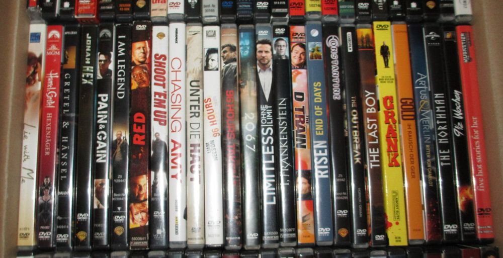 DVD Sammlung FSK 16 & 18 Filme 78 Stück DVDs Film Vergnügen | Kaufen ...