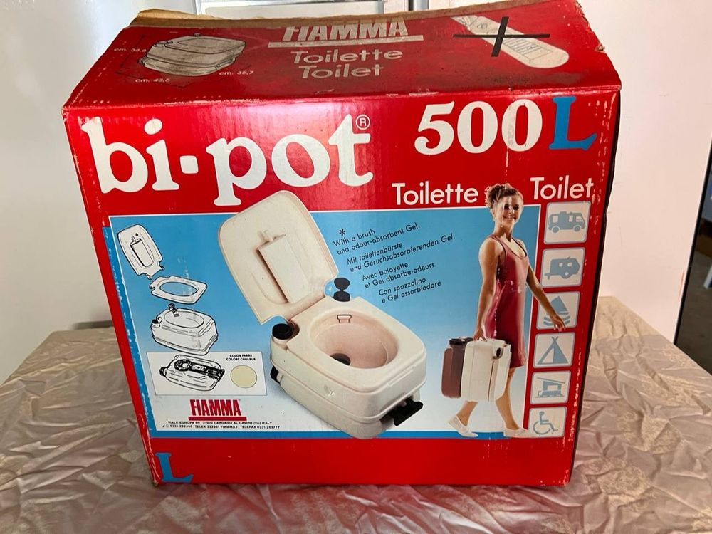 Fiamma Bi-Pot 500L Camping Toilette (252) | Kaufen auf Ricardo