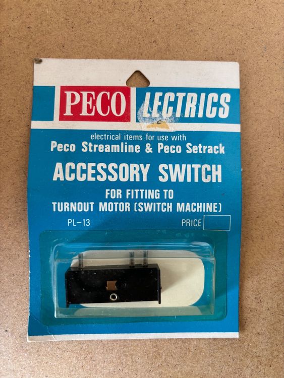 Peco PL-13 ZUSATZSCHALTER FÜR PL-10 | Kaufen auf Ricardo